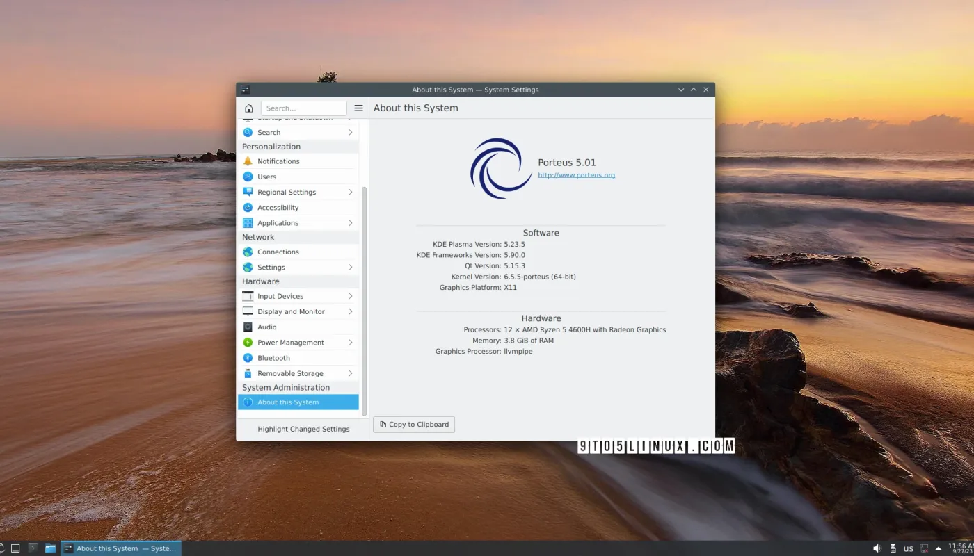 随Linux Kernel 6.5发布的基于Slackware的Porteus Linux 5.01 - LinuxStory 随Linux Kernel 6.5发布的基于Slackware的Porteus Linux 5.01 - LinuxStory