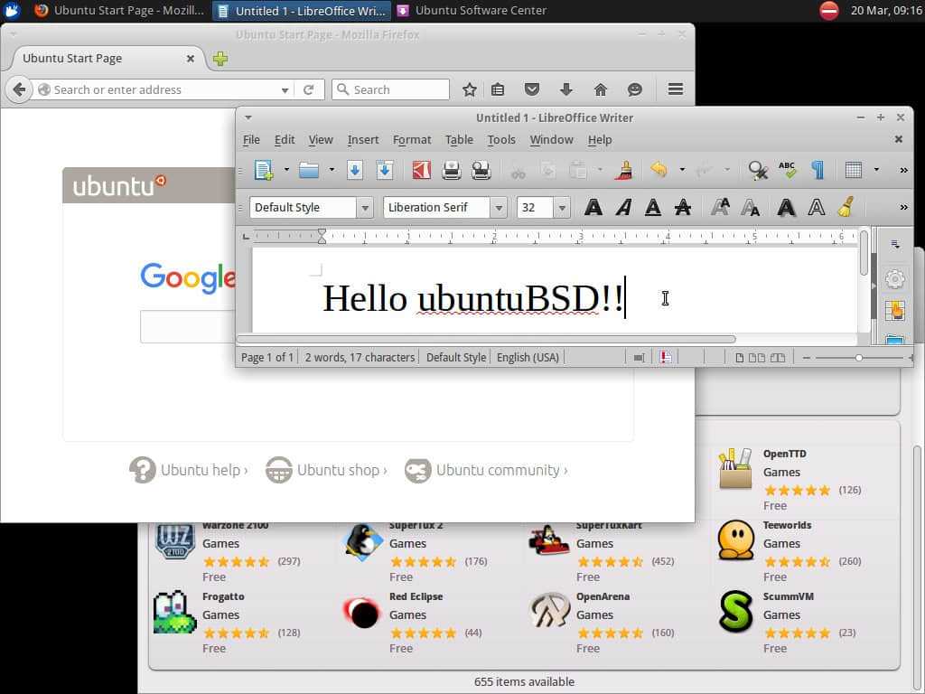 当 FreeBSD 遇到 Ubuntu 会发生什么？ubuntuBSD 项目发布安装镜像 - LinuxStory