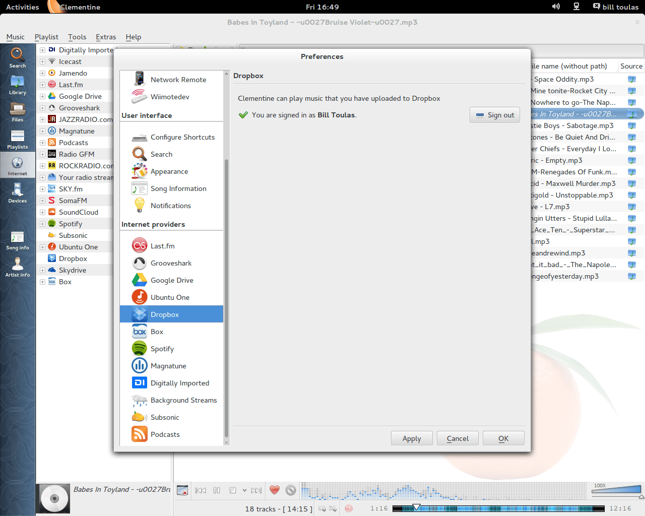 优秀的Clementine音乐播放器多平台发布 1.2版 - LinuxStory