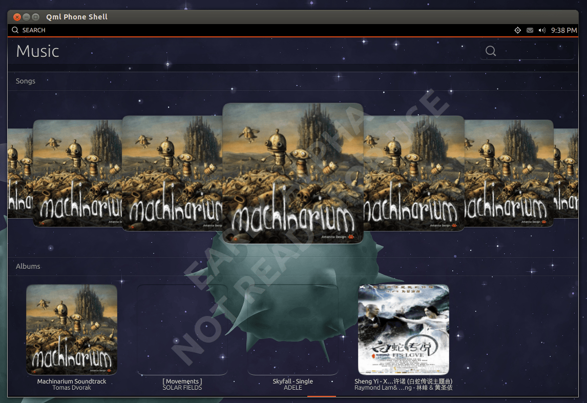 更新了有趣细节的 Unity 8 - LinuxStory